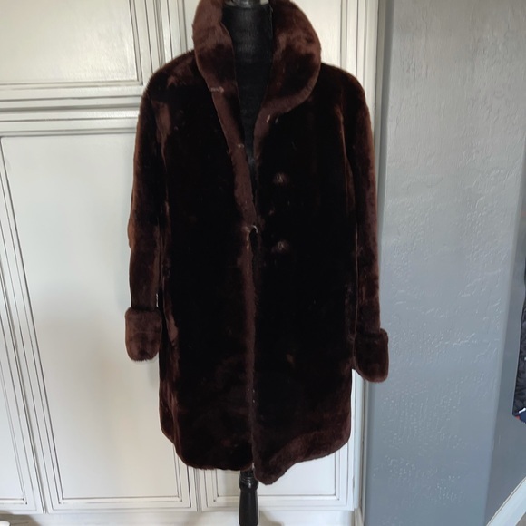 Nigbor Furs | Jackets & Coats | Vintage Mink Nigbor Furs Fur Coat Dark ...